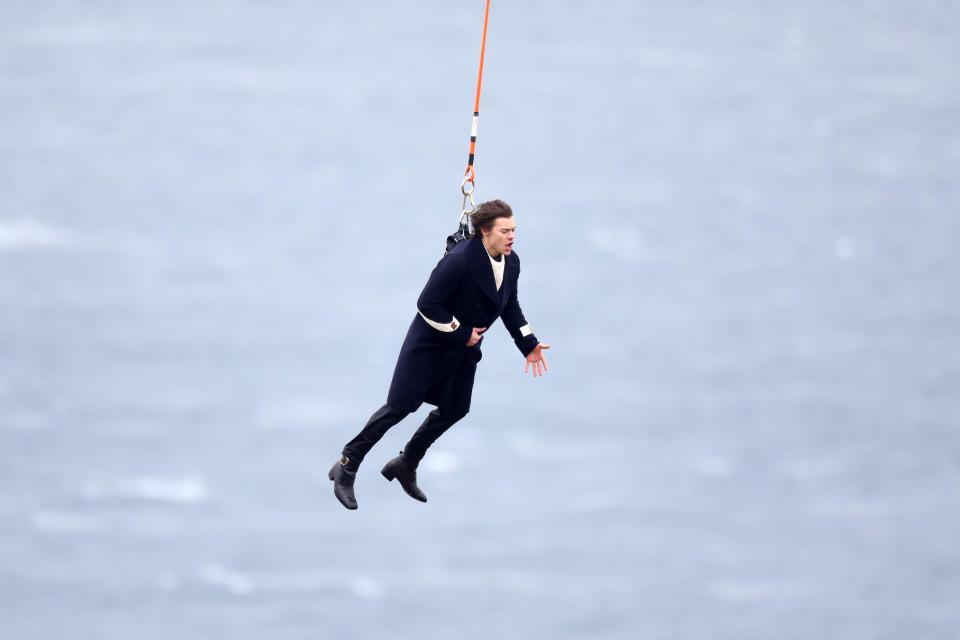 Harry Flying | Flying Harry Styles | Know Your Meme