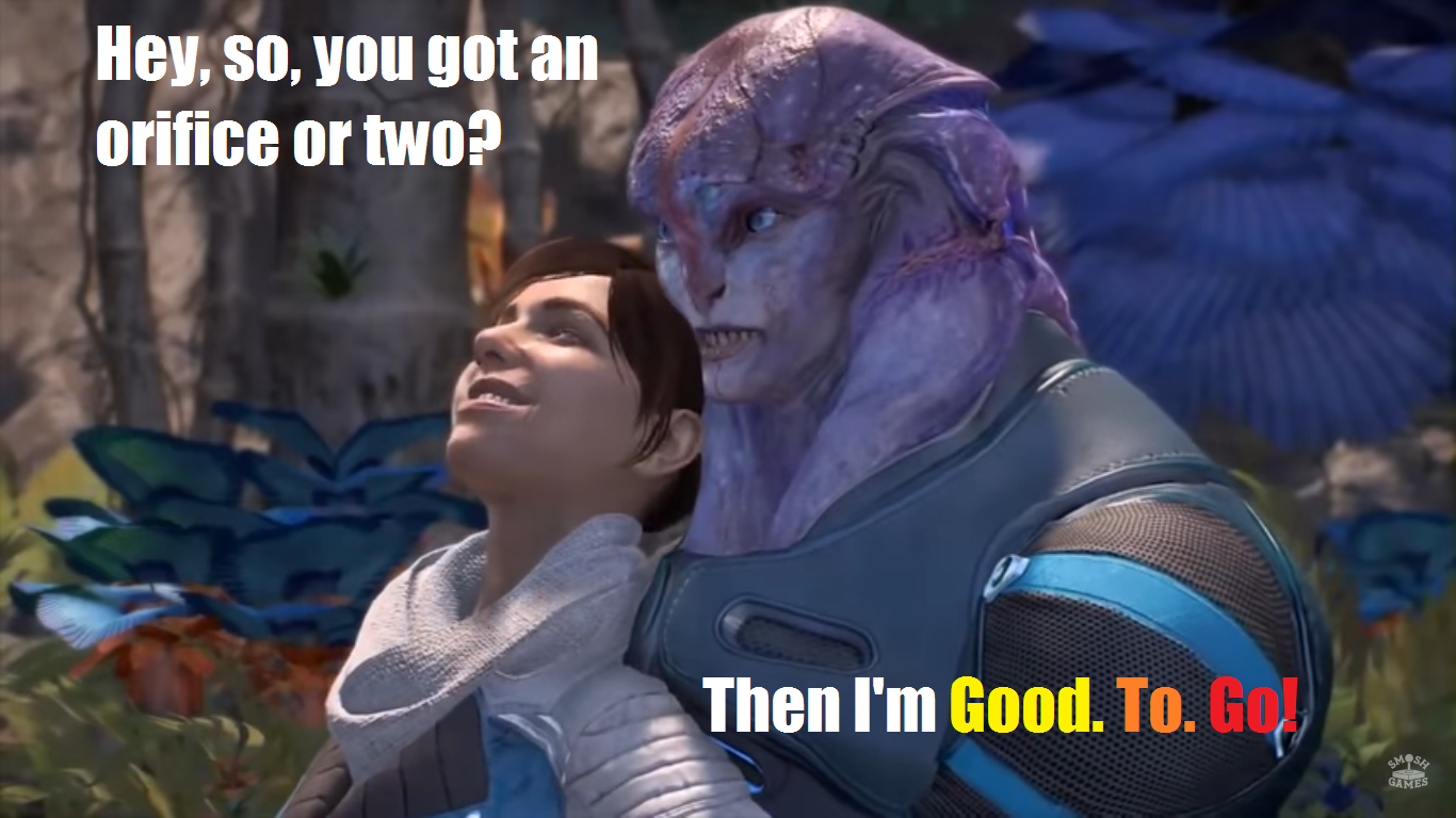 Orifice effect | Mass Effect: Andromeda | Know Your Meme