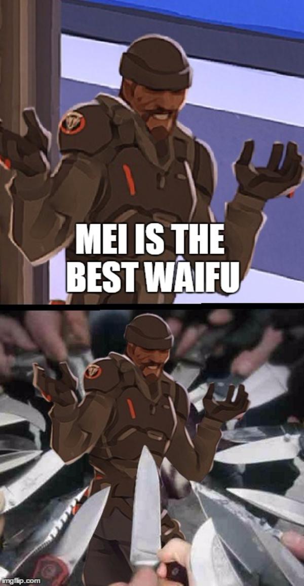 Mei is the best waifu! | Overwatch | Know Your Meme