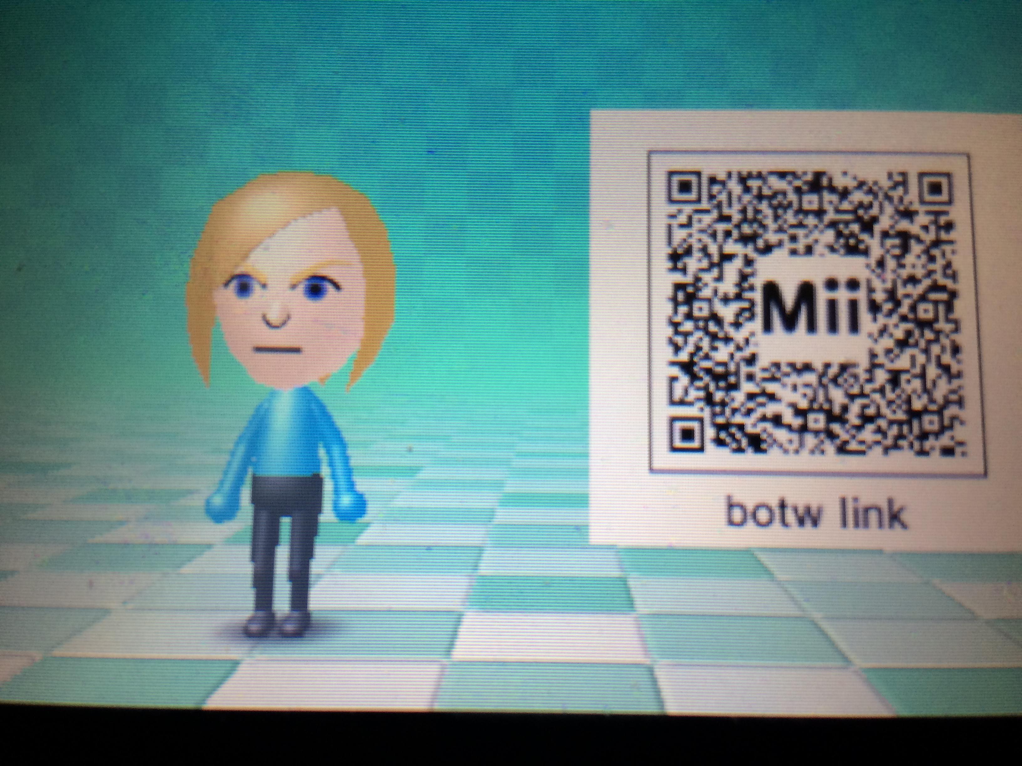 Botw link mii | The Legend of Zelda: Breath of the Wild | Know Your Meme