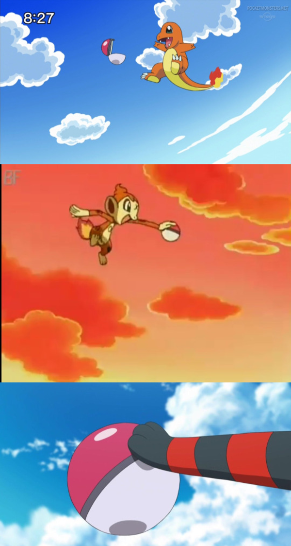 Ash's Fire starters | Pokémon | Know Your Meme