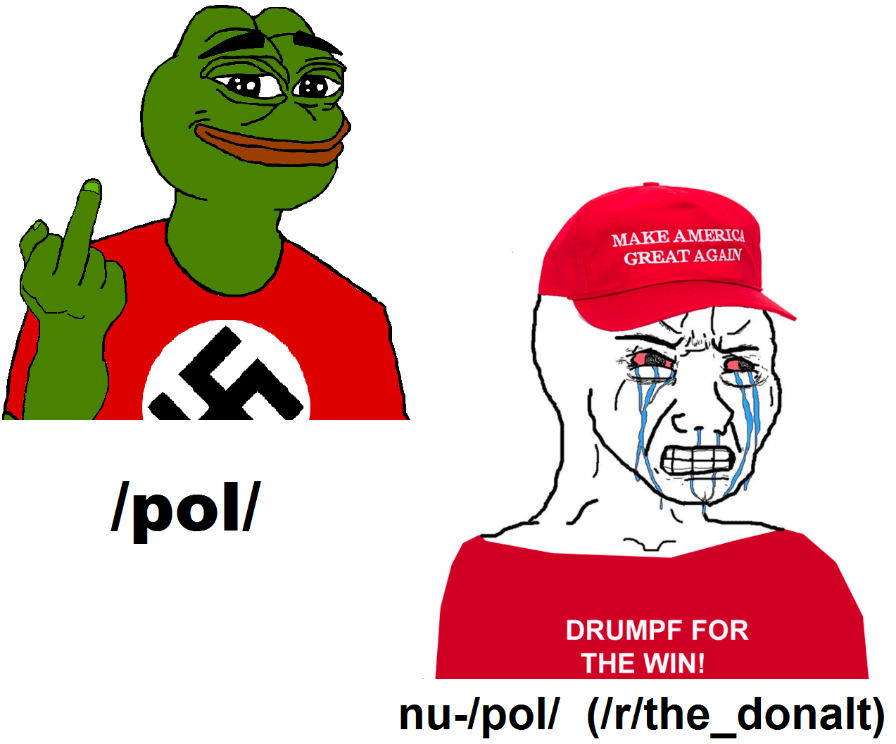/pol/ leaves the trump train | /pol/ | Know Your Meme