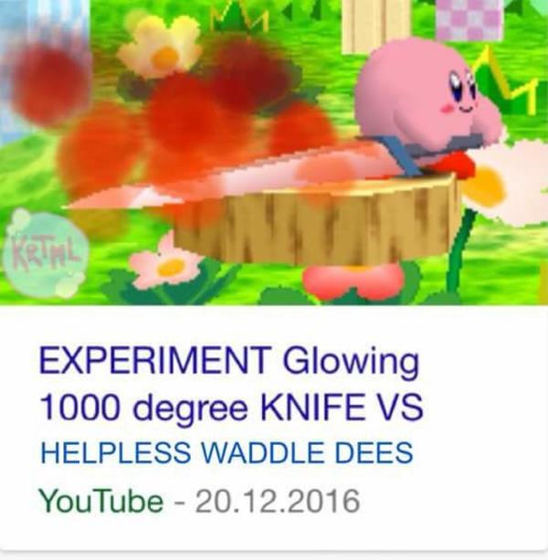 EXPERIMENT Glowing 1000 Degree Knife vs helpless Waddle Dees | 1,000 ...