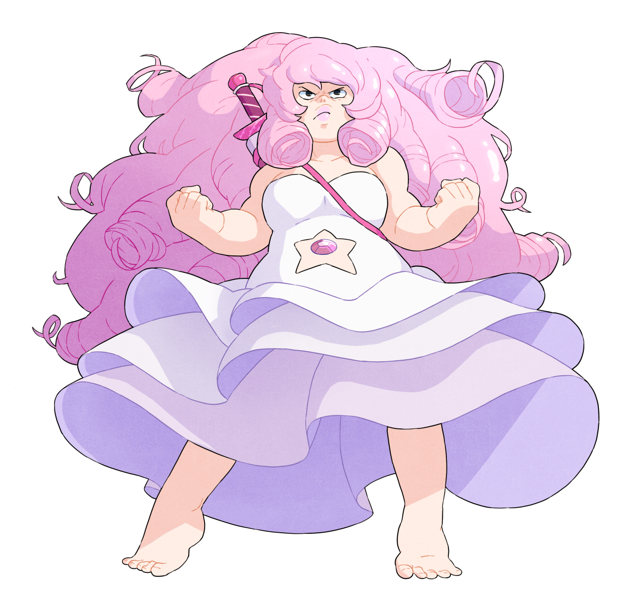Battle Pose Rose Steven Universe Know Your Meme