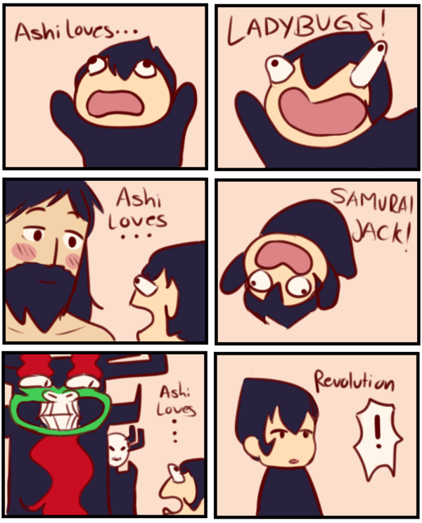 Ashi Loves Revolution | Ponyo Loves Revolution | Know Your Meme