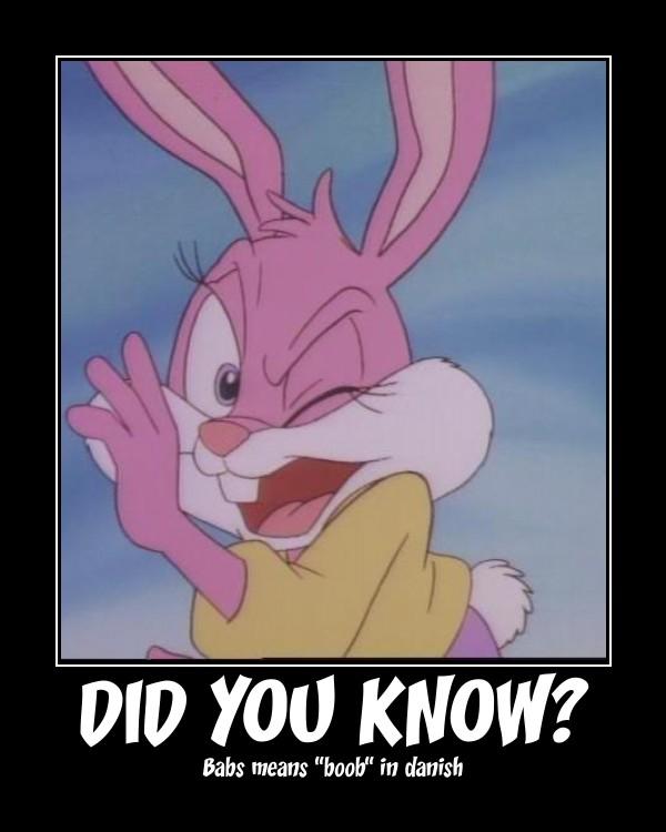 Babs means "boob" in danish | Did You Know? | Know Your Meme