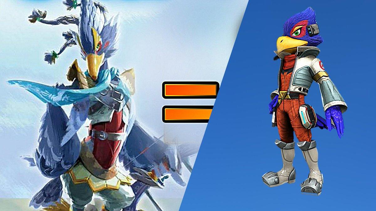 Revali & Falco | Totally Looks Like / Separated At Birth | Know Your Meme
