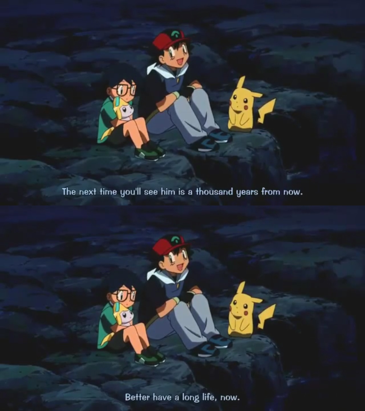 Not everyone is immortal like you, Ash | Pokémon | Know Your Meme