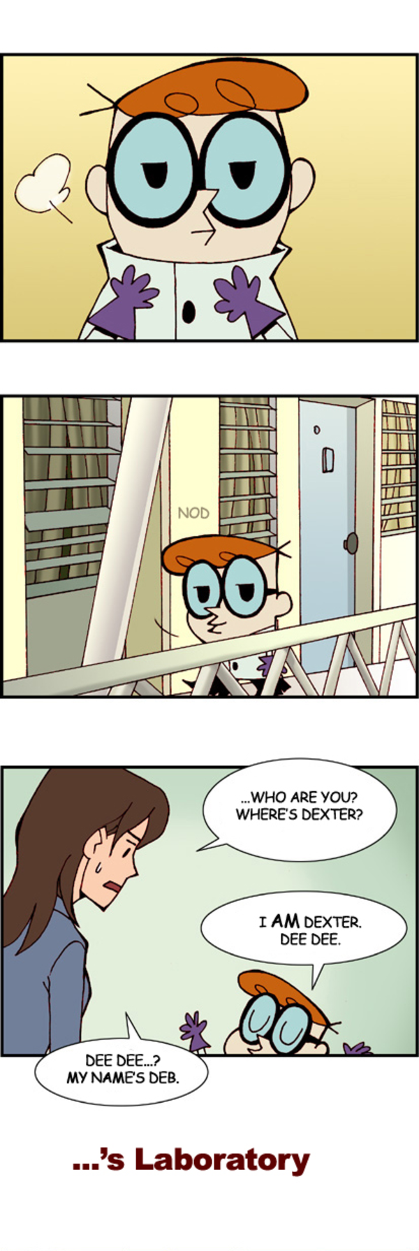 Dexter and Debra | Dexter/Dexter's Lab mashups | Know Your Meme