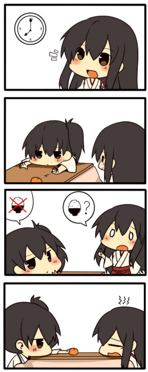 Kaga and Akagi Lunch | Kantai Collection | Know Your Meme