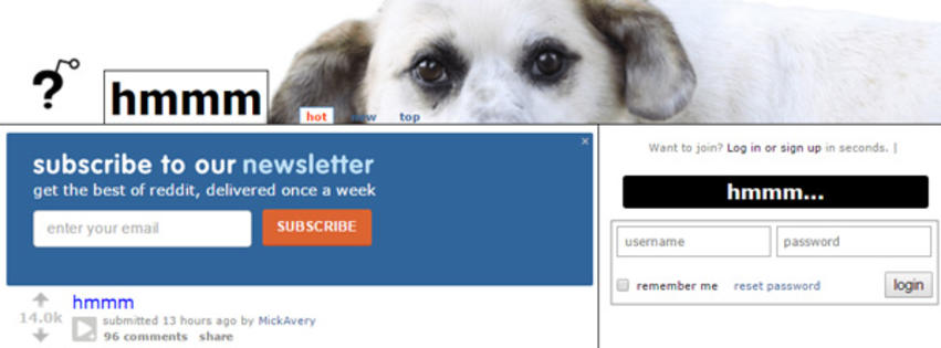 Reddit Screenshot | /r/Hmmm | Know Your Meme
