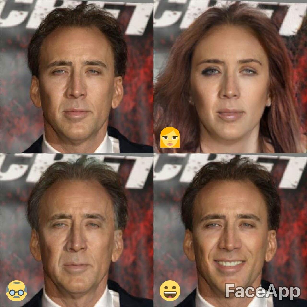 Nic Cage | FaceApp | Know Your Meme