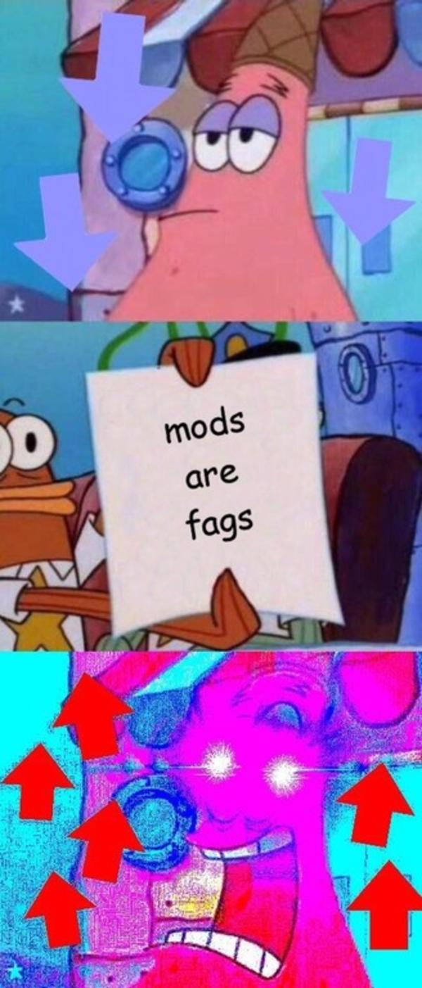 Mods Are Gay | Scared Patrick | Know Your Meme