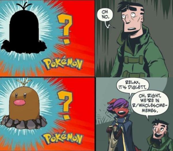 Relax, It's Diglett | Diglett Gravestone | Know Your Meme