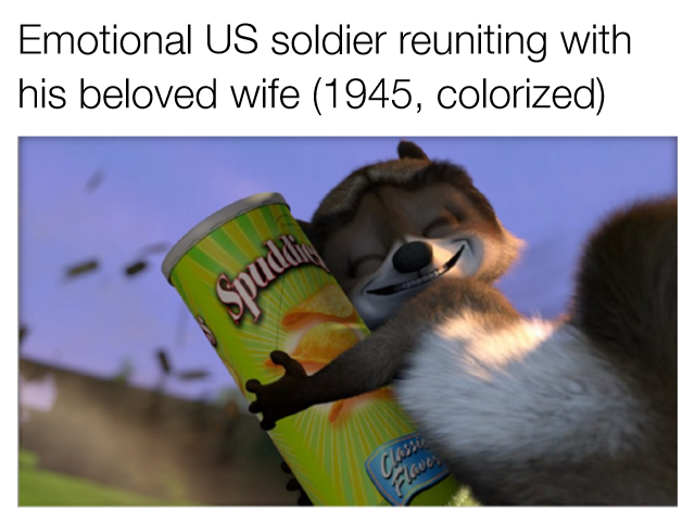 Over the Hedge Colorized | Over the Hedge | Know Your Meme