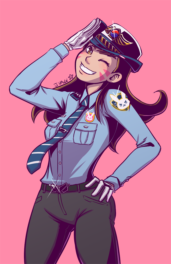 Officer Dva | Overwatch | Know Your Meme