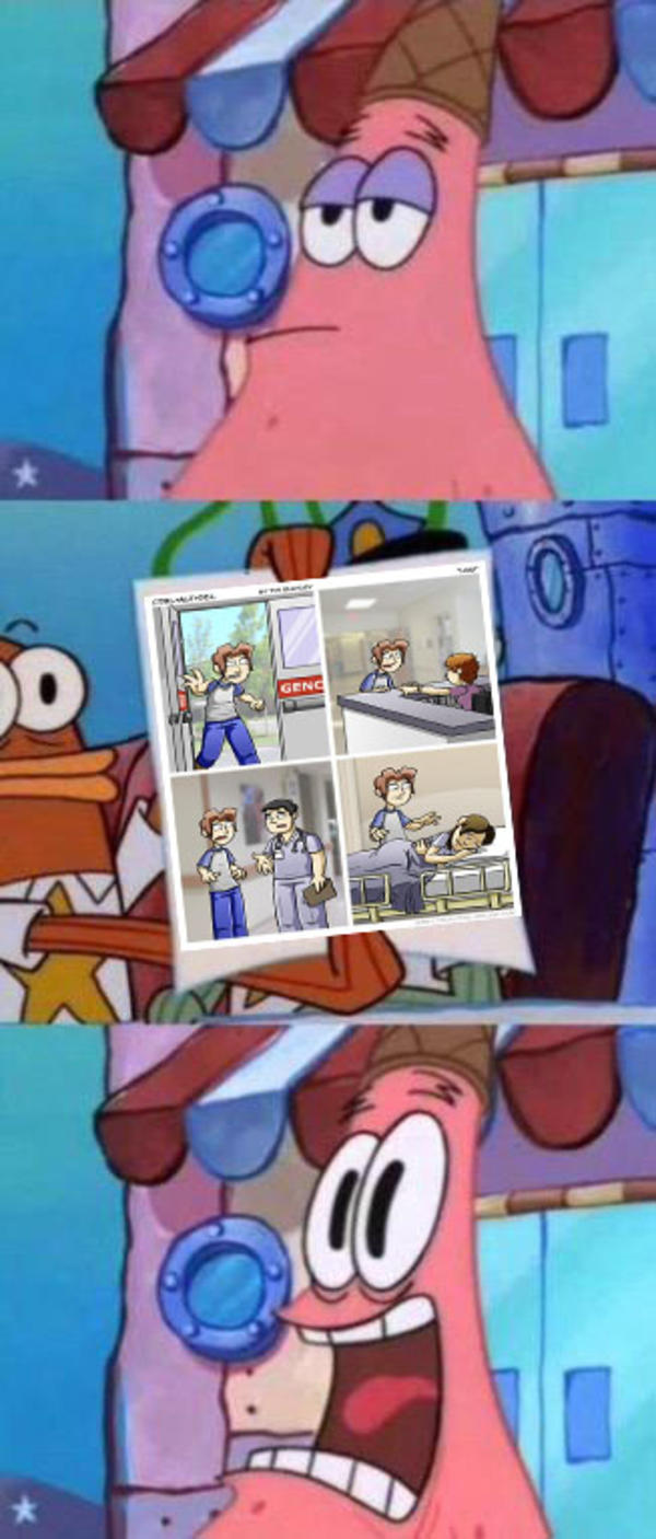 Scared Patrick- Loss Edition | Scared Patrick | Know Your Meme