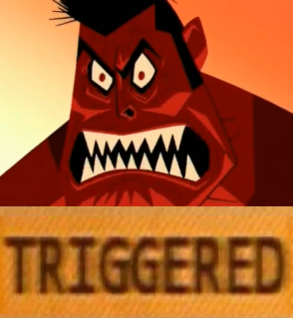 anger is triggered | Samurai Jack | Know Your Meme