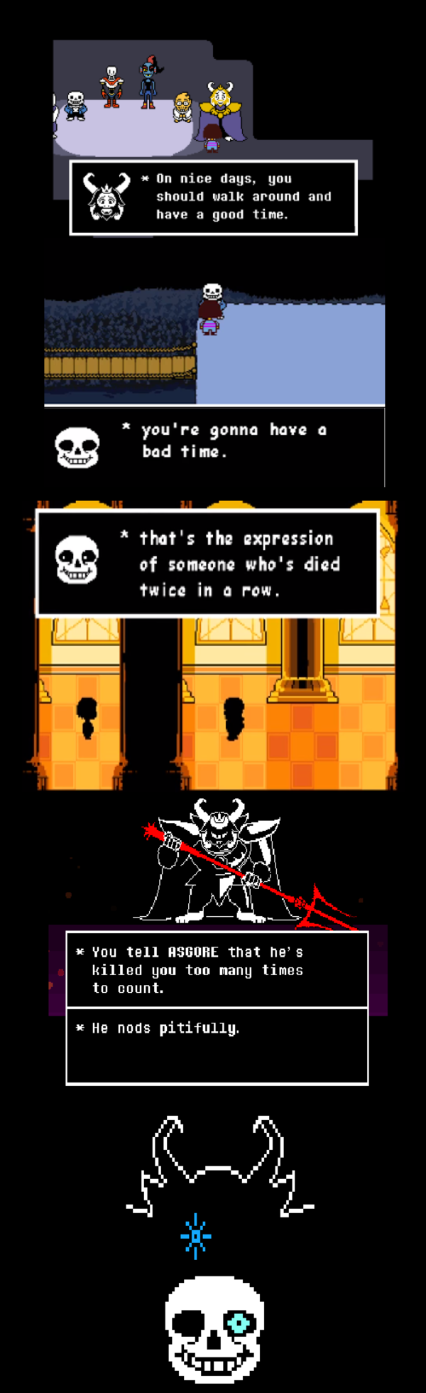 And they dunk kids... | Undertale | Know Your Meme