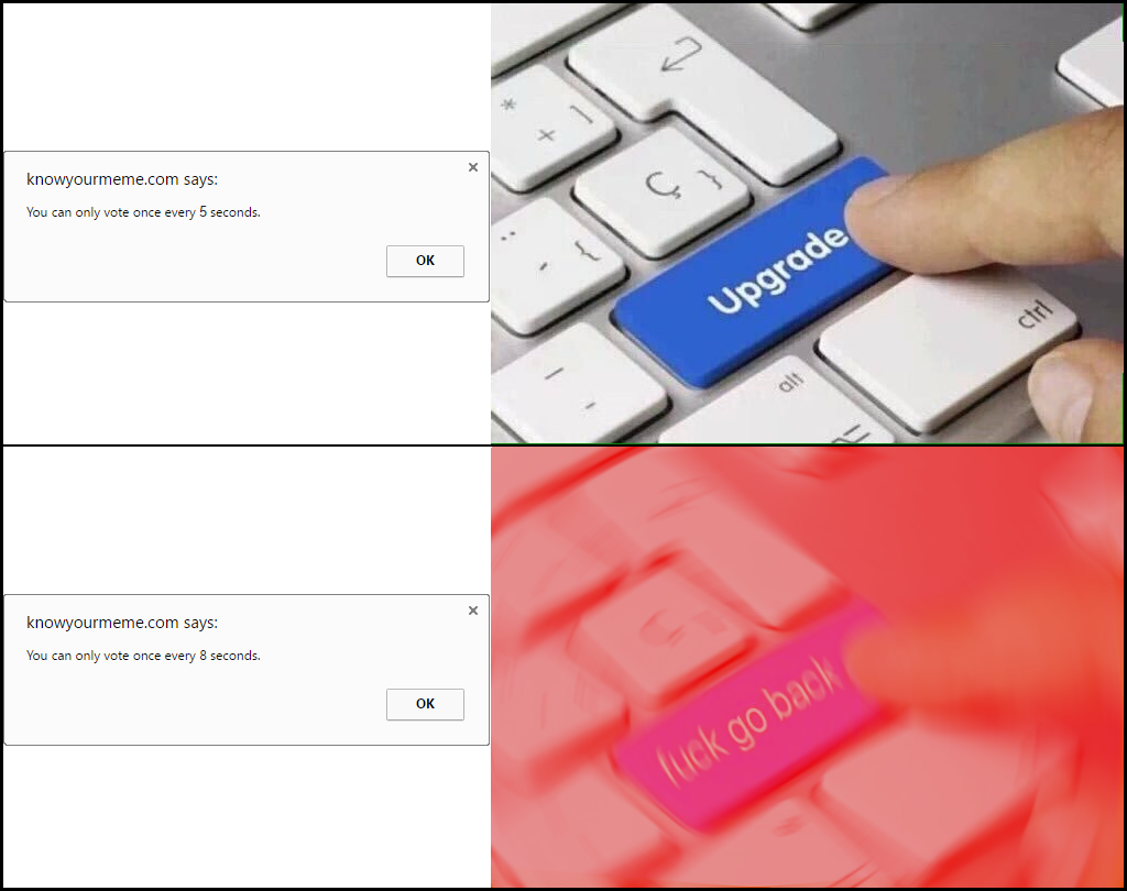 Downgrade Know Your Meme Know Your Meme