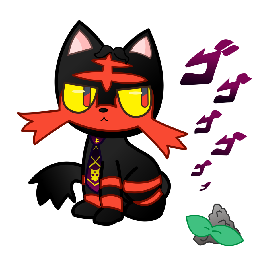 Litten-Kira. | Pokémon Sun and Moon | Know Your Meme