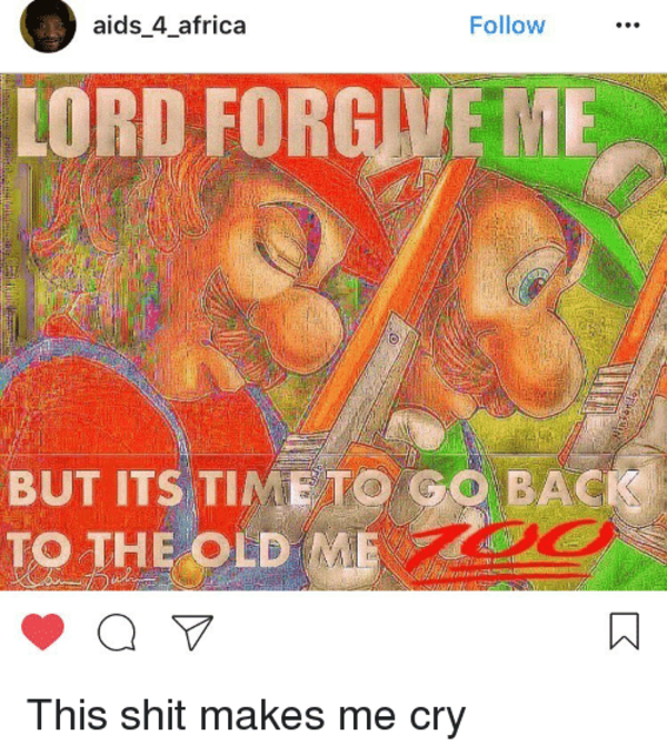 Deep Fried Mario | Lord Forgive Me | Know Your Meme
