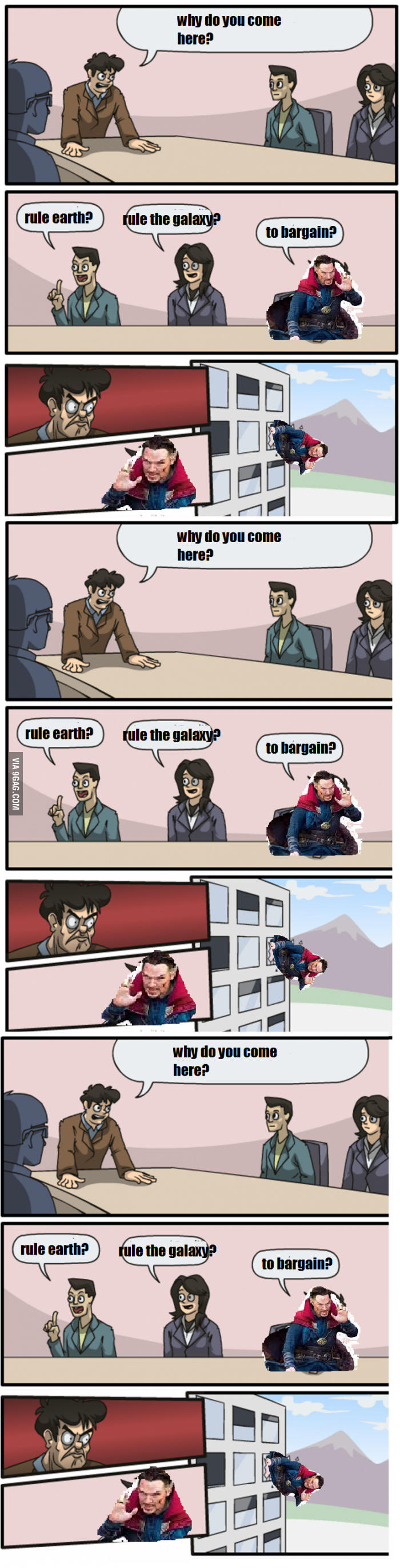 Boardroom, I've come to bargain | Dormammu I've Come To Bargain | Know ...