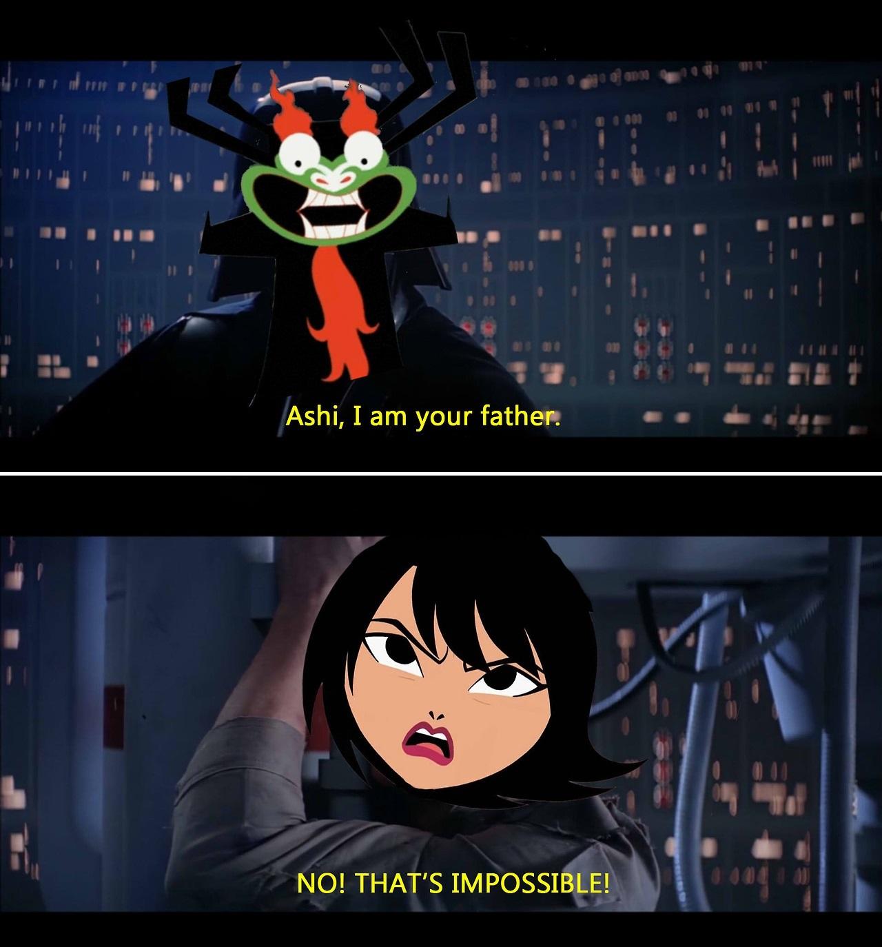 i am your father ashi | Samurai Jack | Know Your Meme