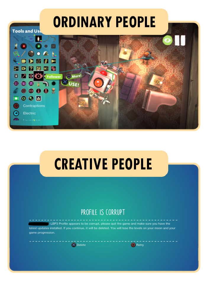 LBP3 Edition | How Creative People See the World | Know Your Meme