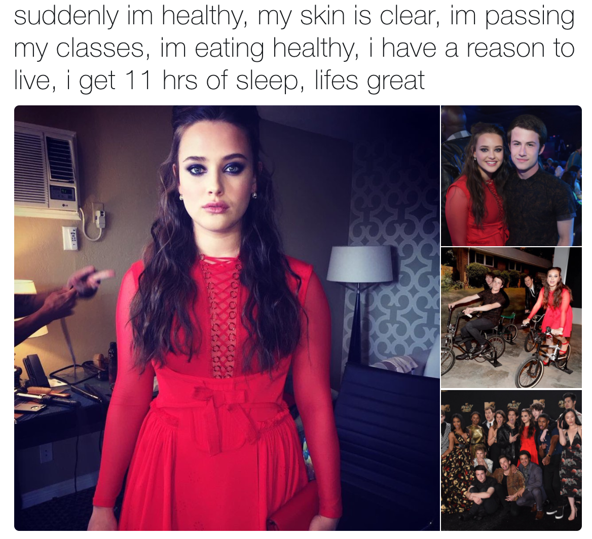 Thirteen Reasons Why Cast | My Skin Is Clear | Know Your Meme
