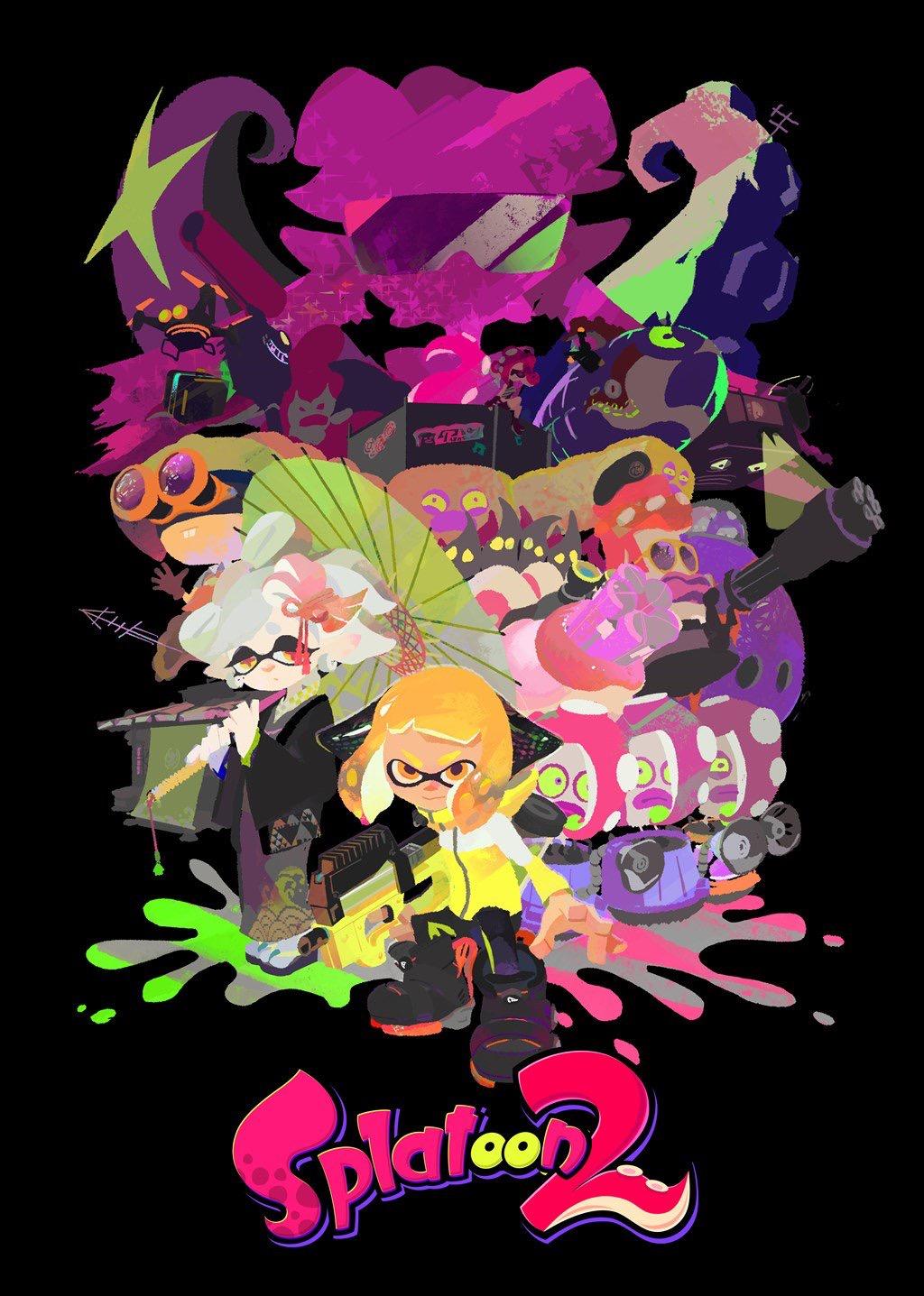 Official Splatoon 2 single player art | Splatoon | Know Your Meme