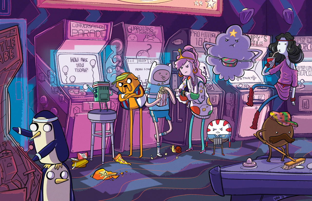 AT arcade | Adventure Time | Know Your Meme