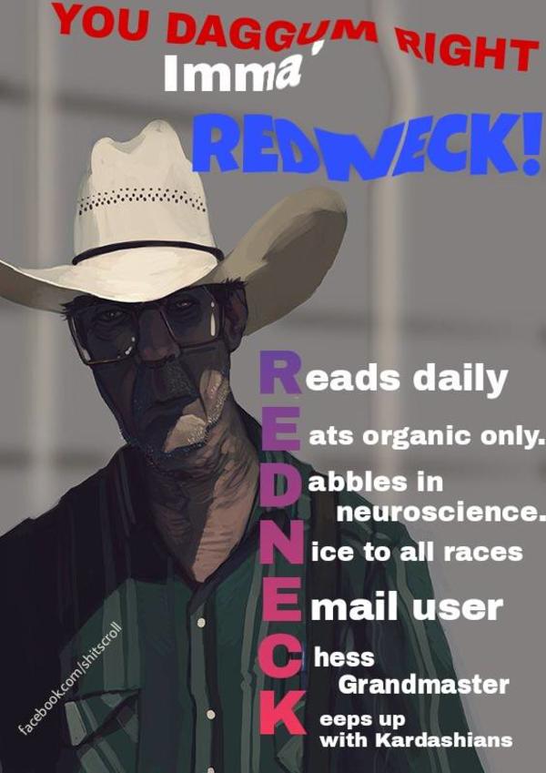Redneck | Bad Acronyms | Know Your Meme