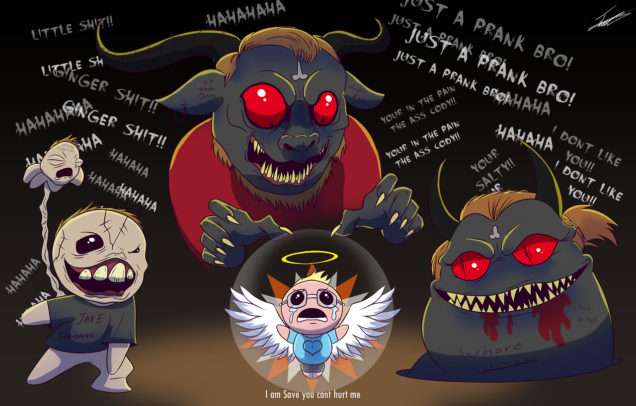 This art speaks in volumes how awful this family is more than words ...