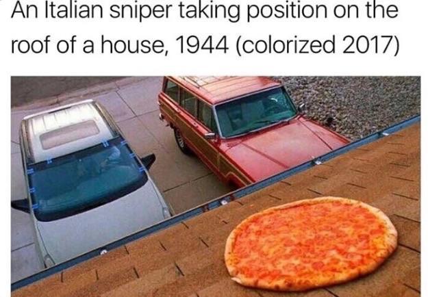 Sniper in Position | Italian Military Jokes | Know Your Meme