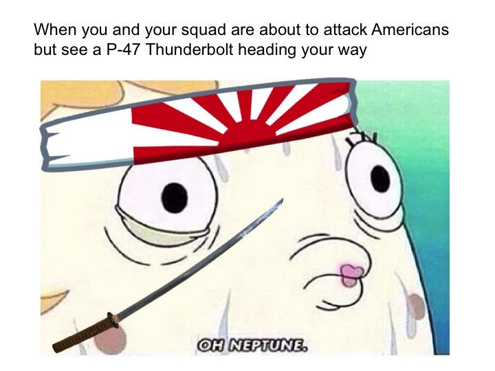 Mrs. Puff in the Pacific campaign | Oh Neptune | Know Your Meme