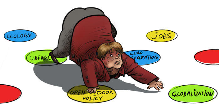 Political Twister | Angela Merkel | Know Your Meme