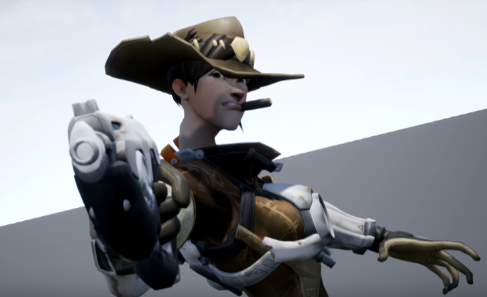 Tracer doing a Mccree | Overwatch | Know Your Meme