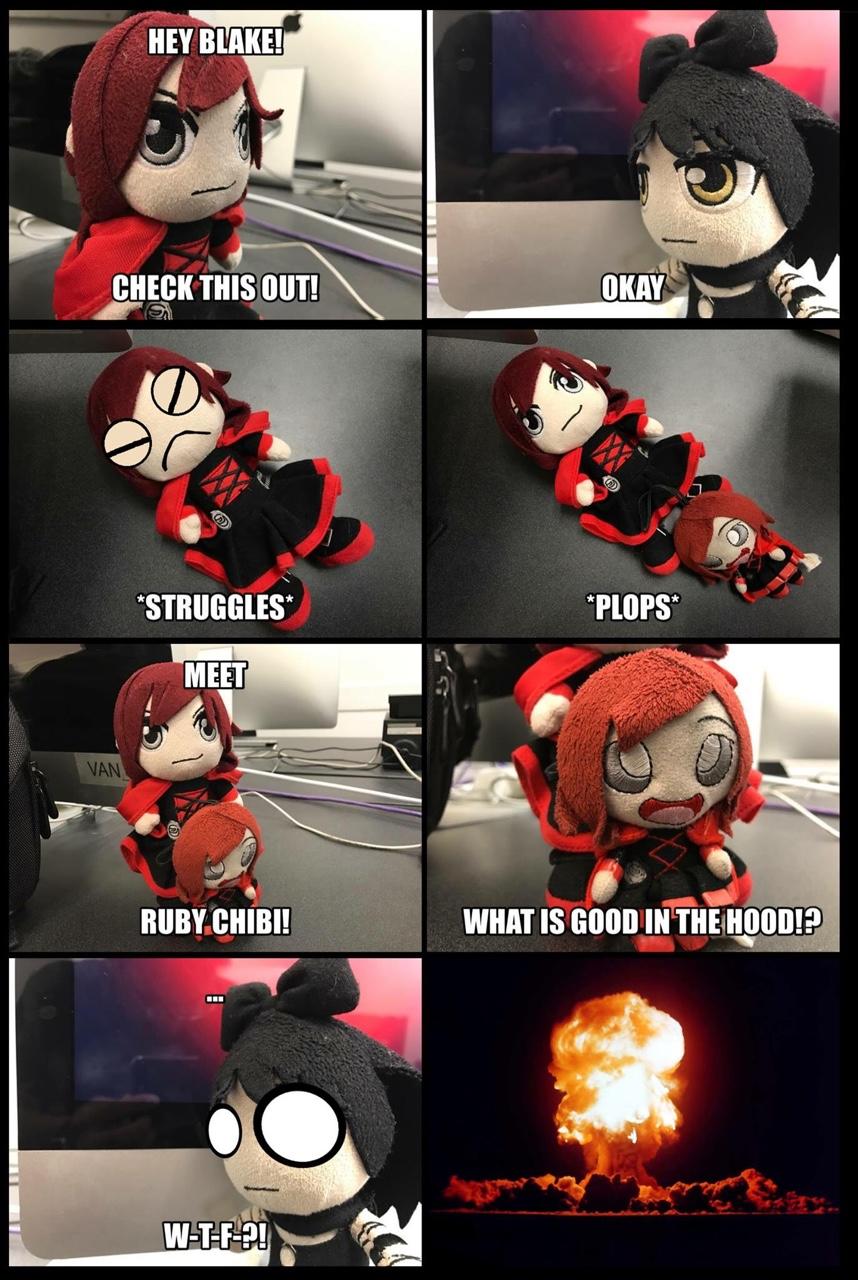 Ruby chibi! | RWBY | Know Your Meme