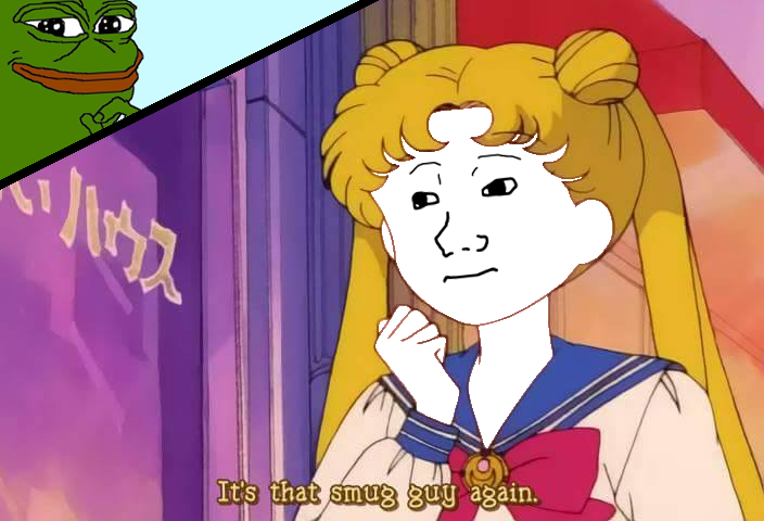 It's that smug guy again. | Wojak | Know Your Meme