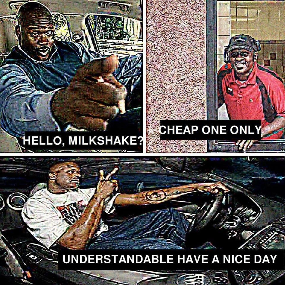 Cheap one only | Very Expensive Milkshake | Know Your Meme