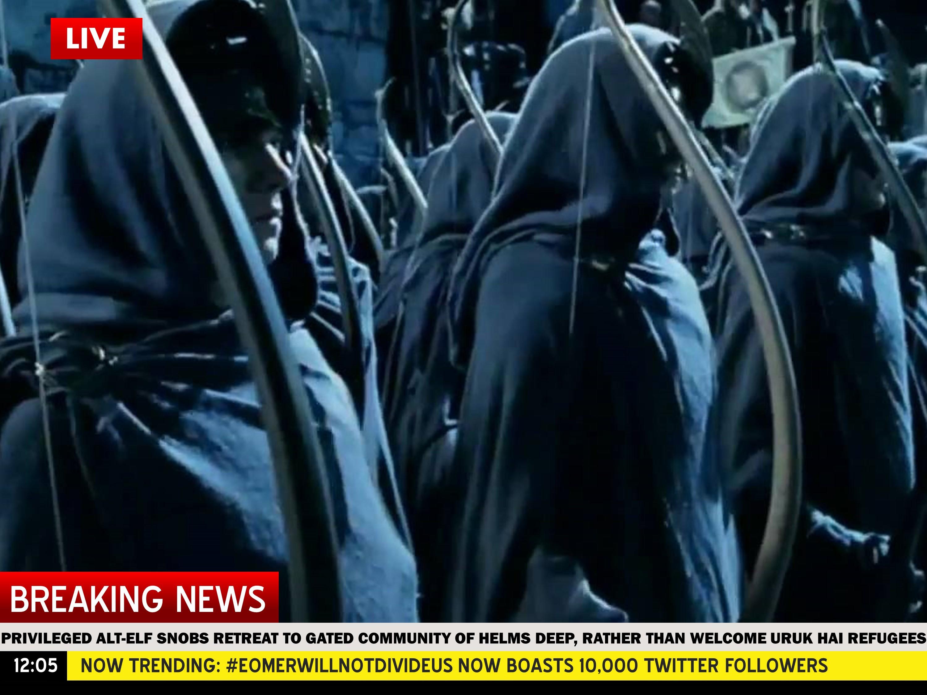 Breaking News Alt-Elf Snobs Retreat to Gated Community | #Orcposting ...