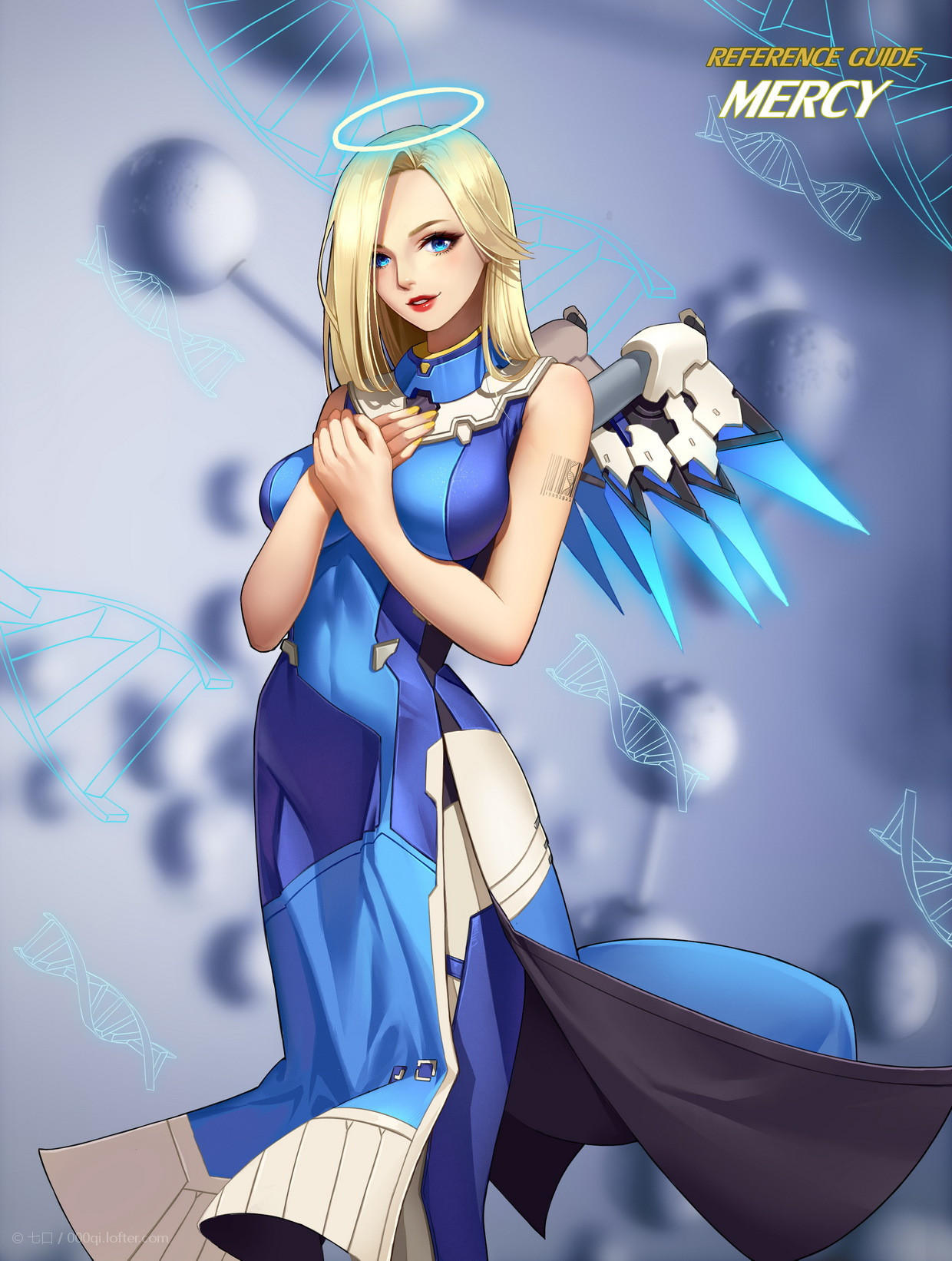 Mercy by 七口 | Overwatch | Know Your Meme