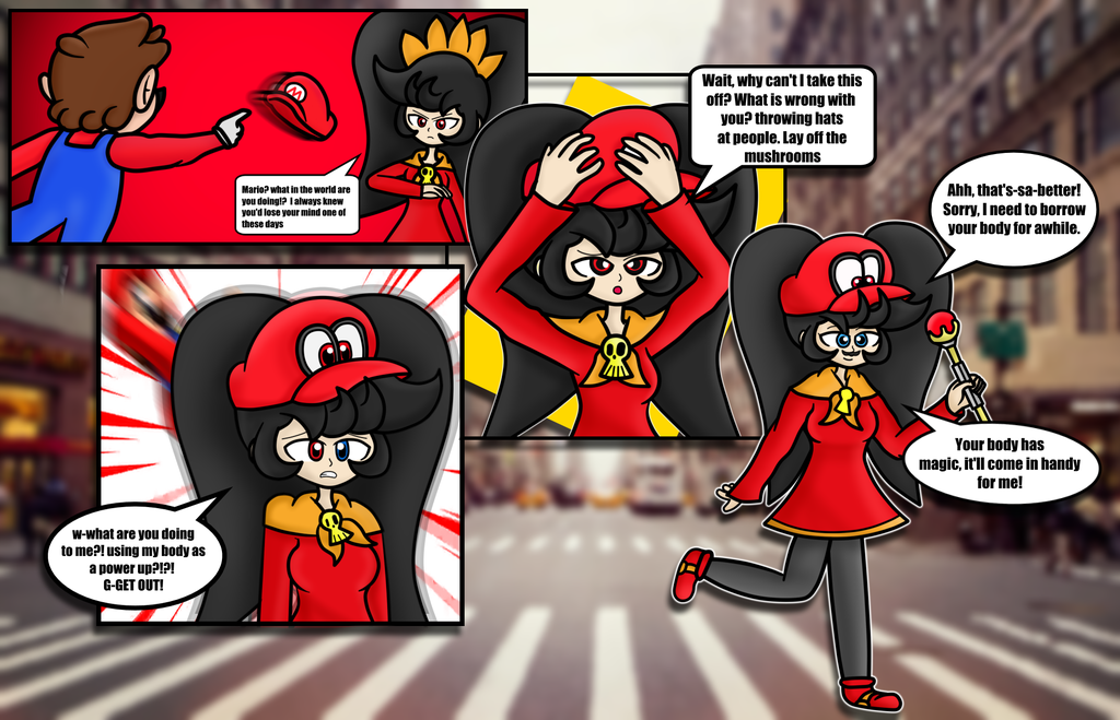 Mario Possessed Ashley! | Super Mario Odyssey | Know Your Meme