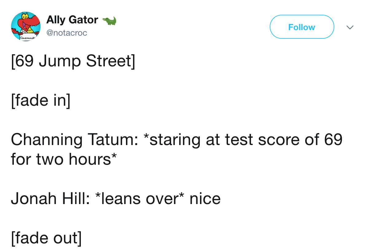 69 Jump Street | 69 / Sixty-Nine | Know Your Meme