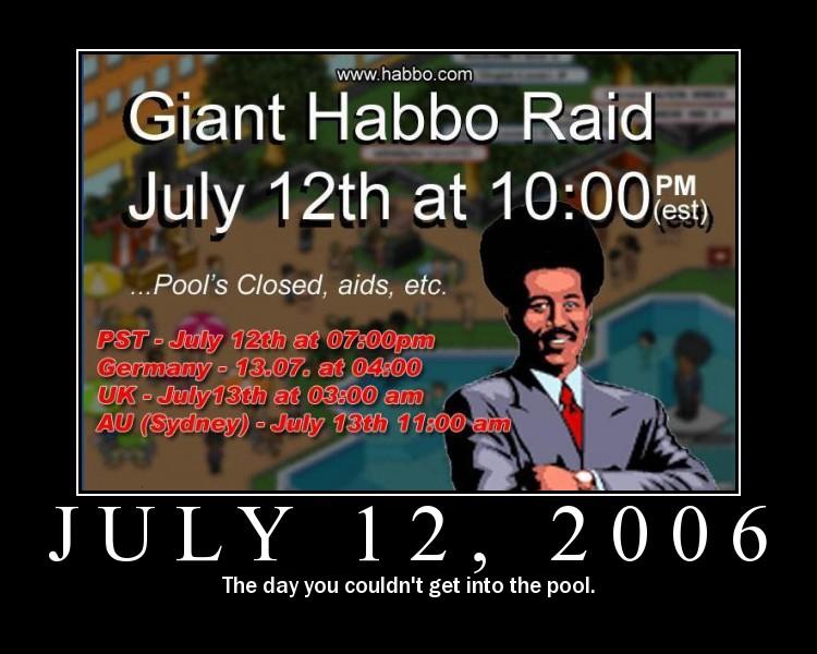 July 12, 2006 | Pool's Closed | Know Your Meme