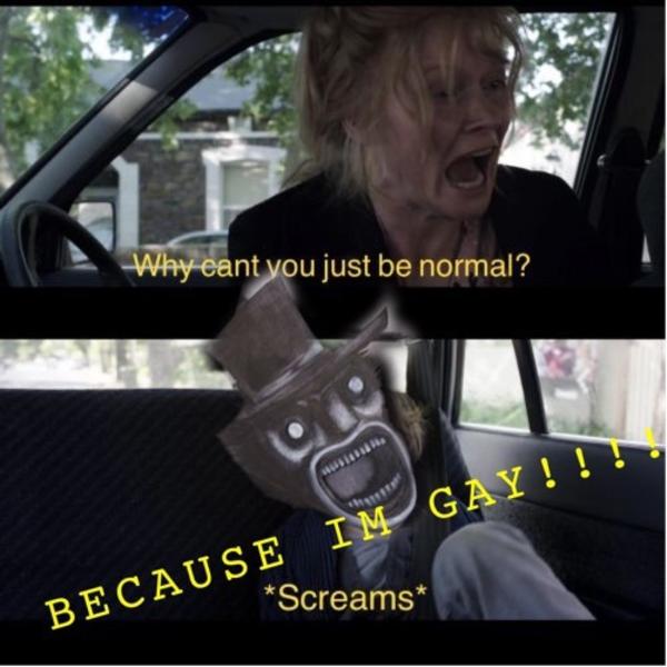 The Babadook Scene Redone | Why Can't You Just Be Normal | Know Your Meme