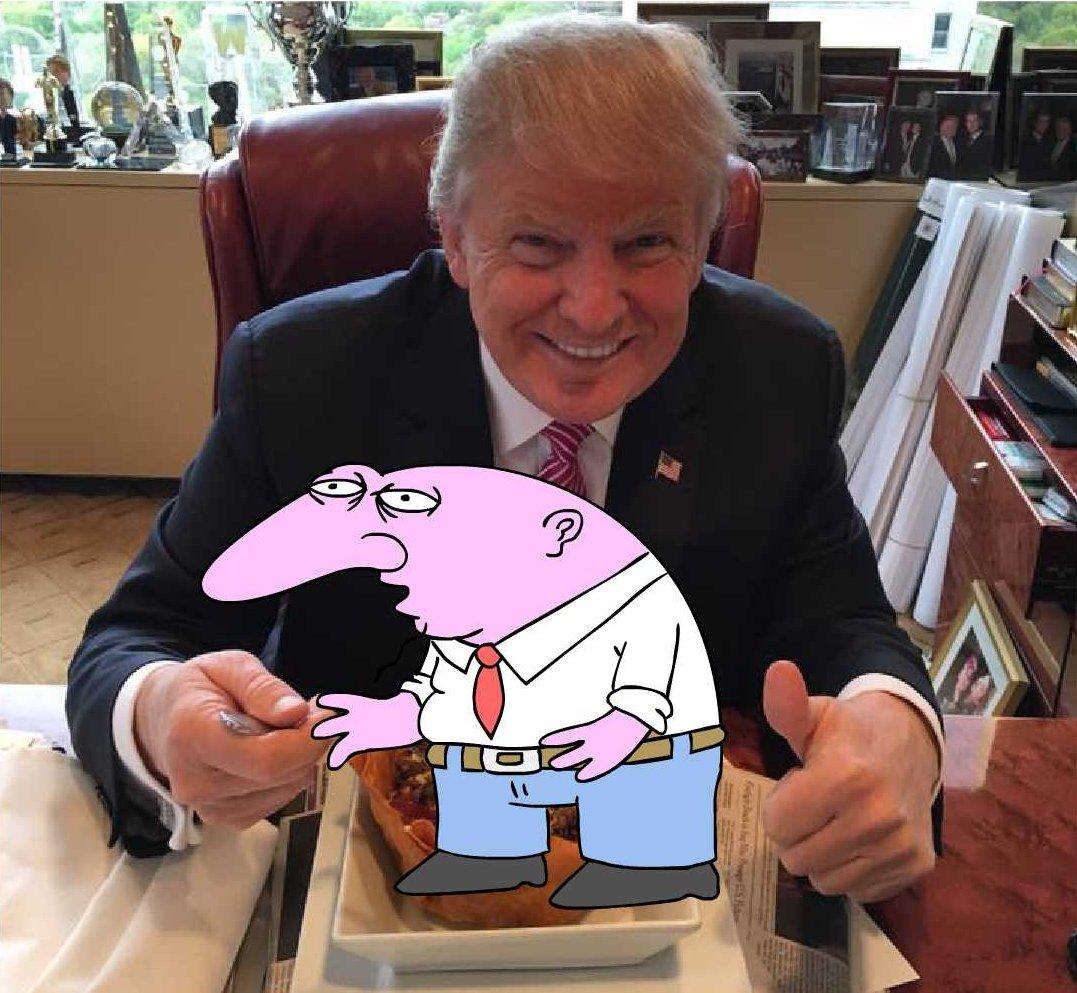 Donald Trump's taco bowl photoshop | Gremblo | Know Your Meme