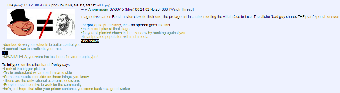 Pol vs Leftypol | Porky | Know Your Meme