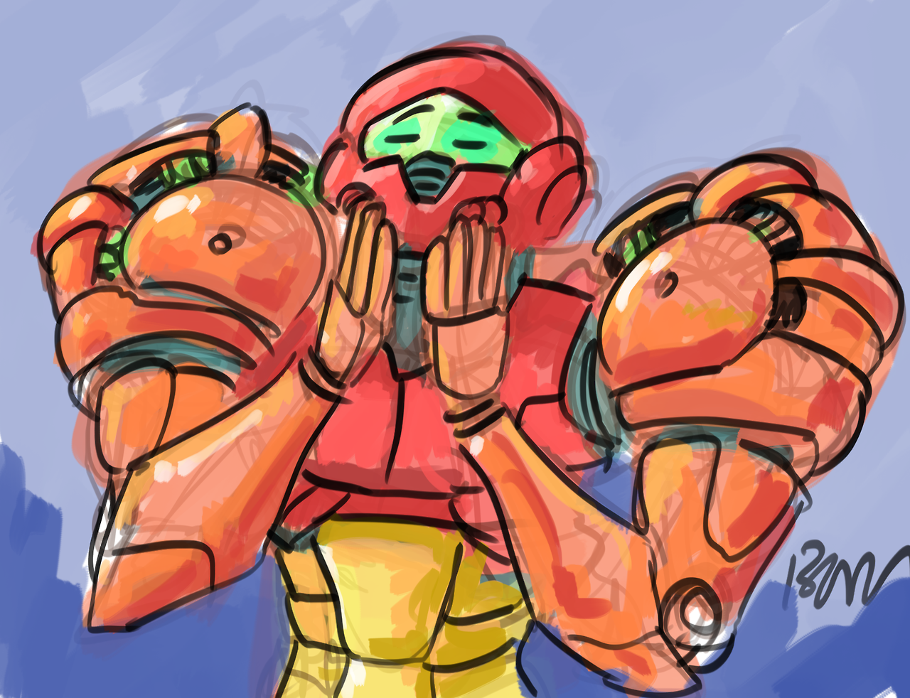 Pleased Samus | Metroid | Know Your Meme